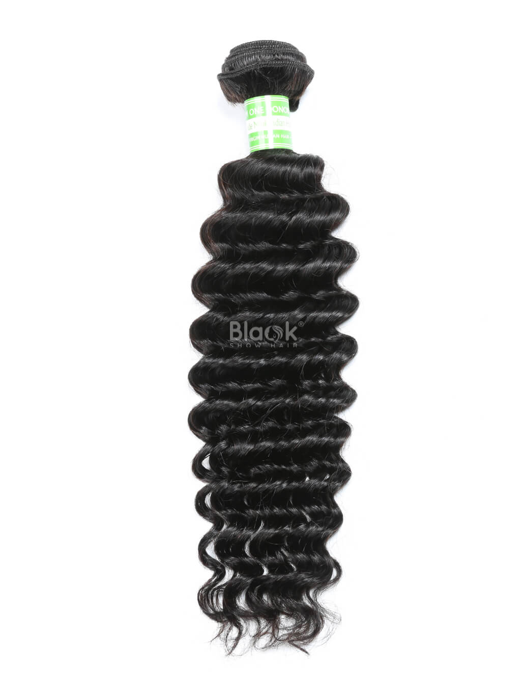 100% Virgin Human Hair Deep Wave Hair Bundles - Black Show Hair